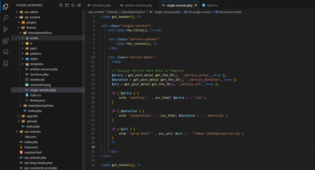 How To Create Custom Post Type Templates In Wordpress Php Developer