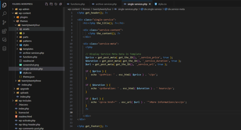 How To Create Custom Post Type Templates In Wordpress Php Developer